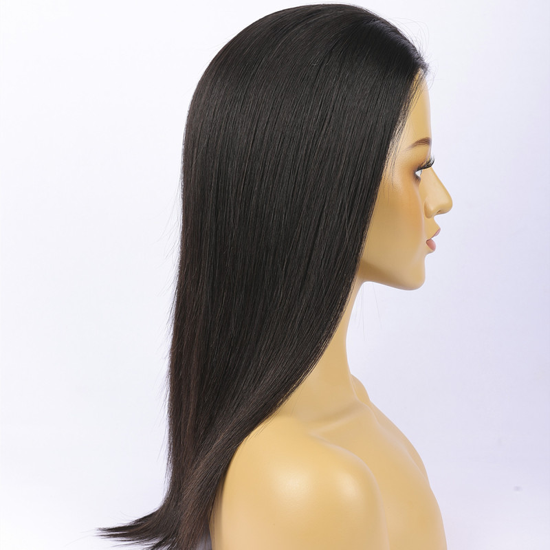 High Quality Wholesale hair replacement Full hand tied Glueless Human ...