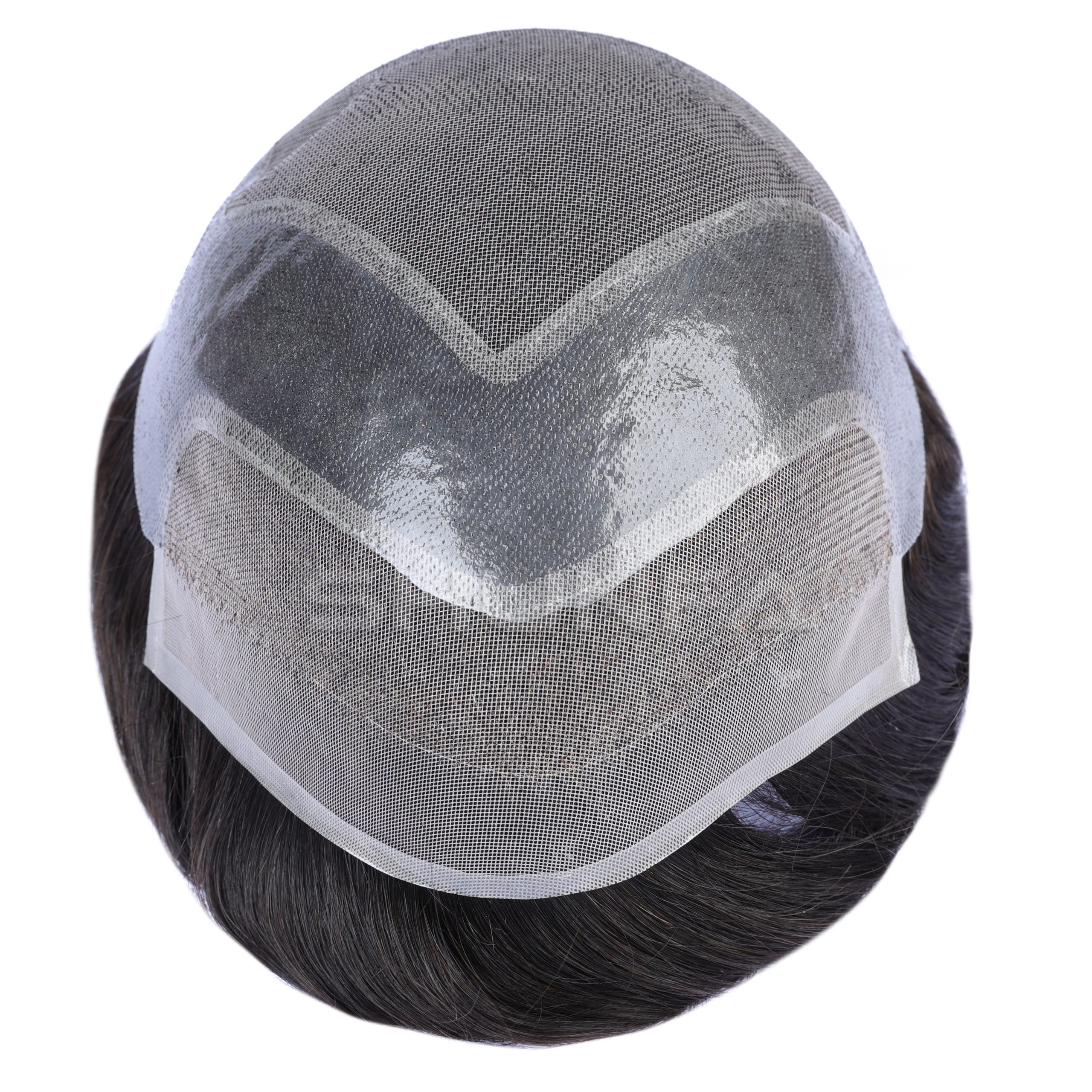 hollywood lace with natural looking human hairline Shunfa Hair Replacement