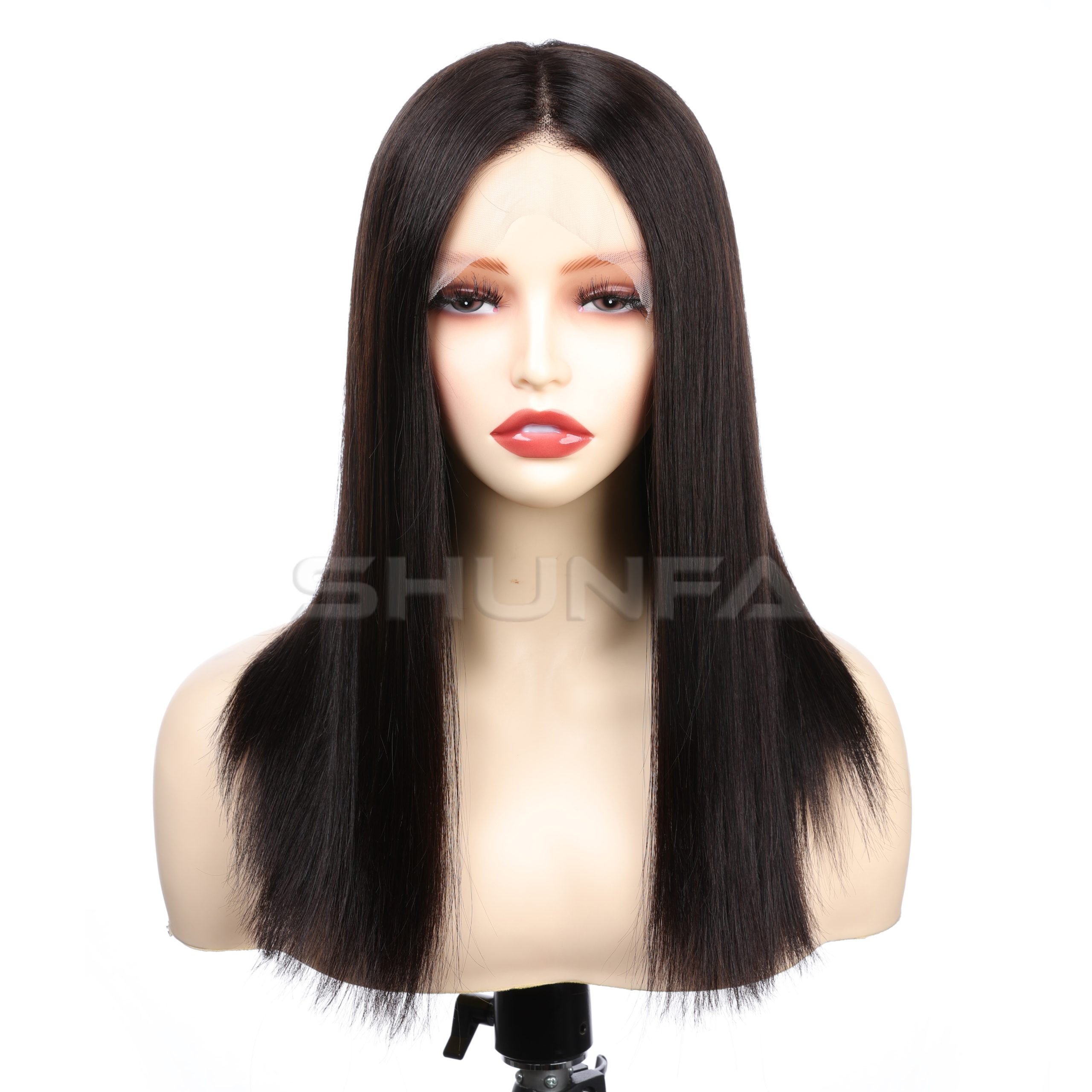 best soft lace with pu around cap design and natural lace hairline in ...