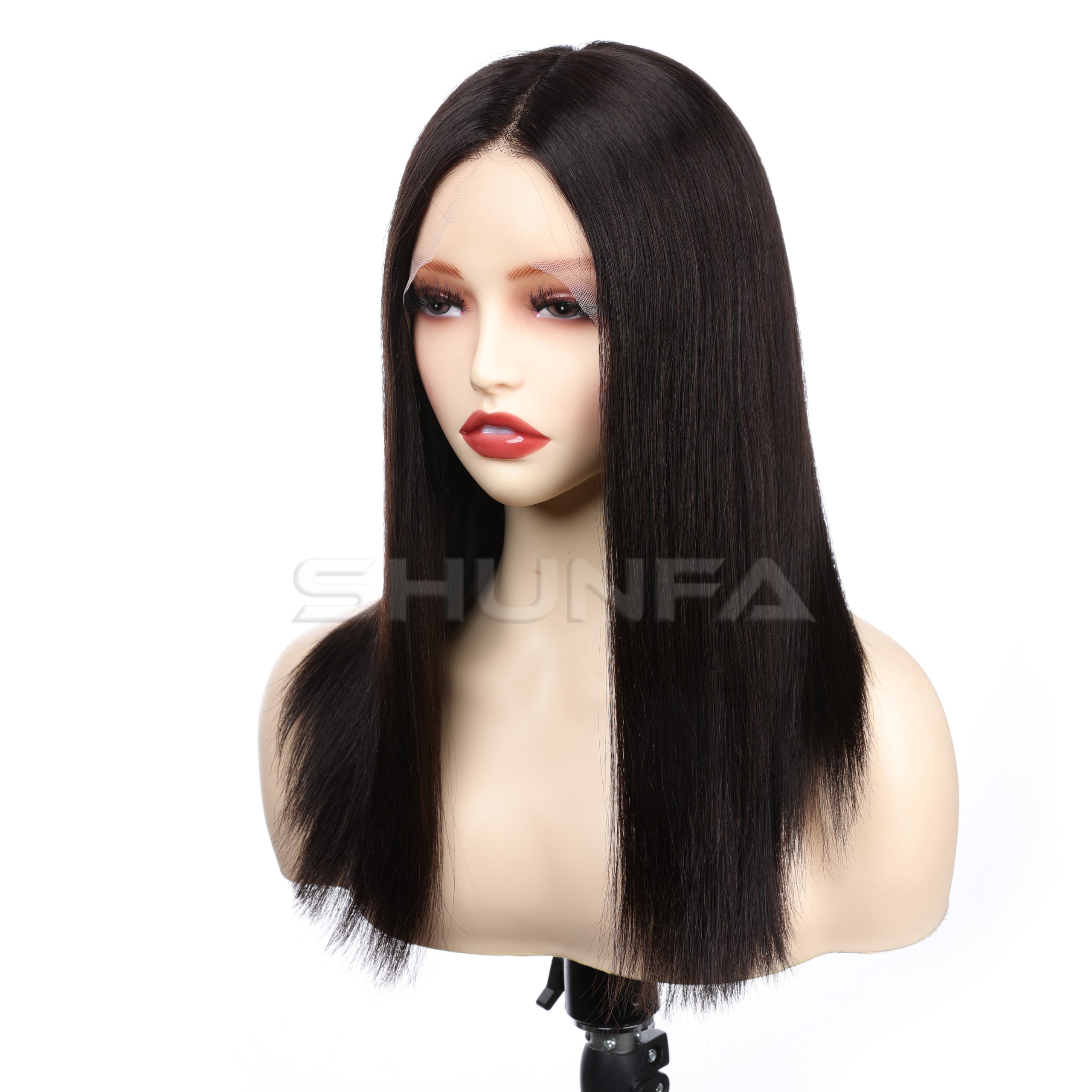 best soft lace with pu around cap design and natural lace hairline in ...