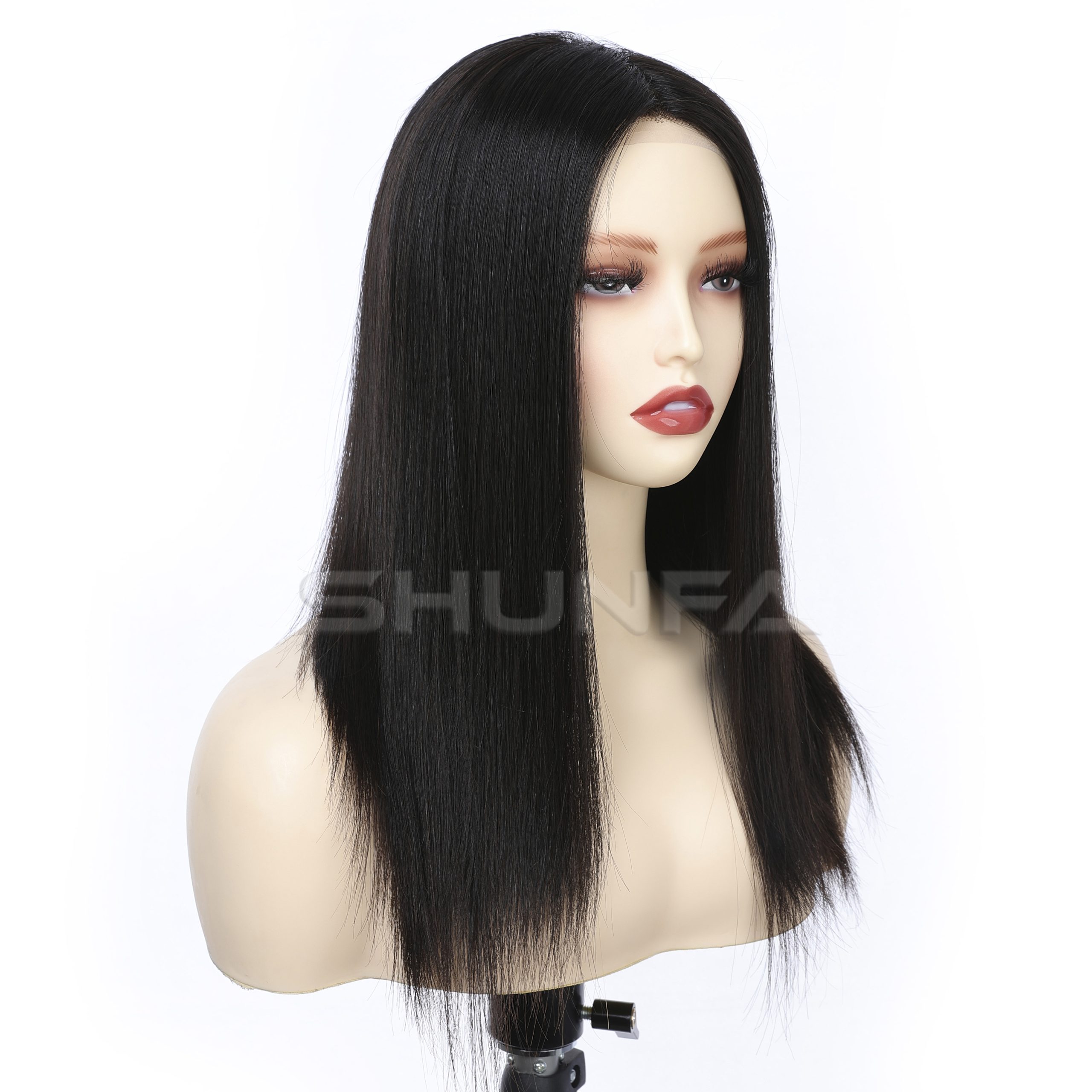 Best Chinese virgin hair silicon lace cap natural hairline shunfa hair ...